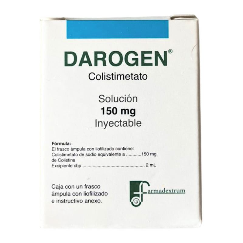 Darogen Colistimetato Solución Inyectable 150 Mg Farmadextrum ...